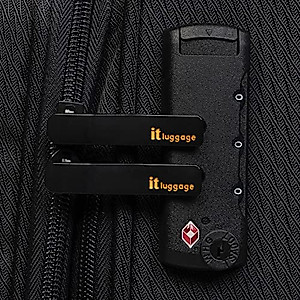 it luggage Lykke 32" Softside Checked 8 Wheel Spinner, Black