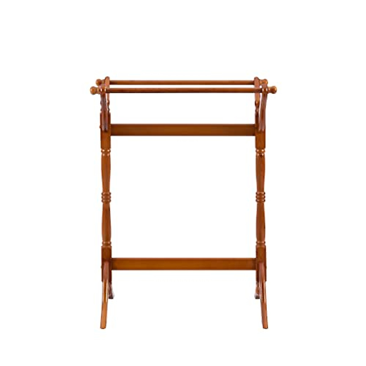 Powell Furniture Boonie Oak Finished Blanket/Quilt Rack by Powell