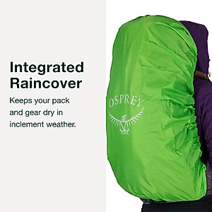 Osprey Aura AG 50 Women's Backpacking Backpack, Enchantment Purple, Medium/Large