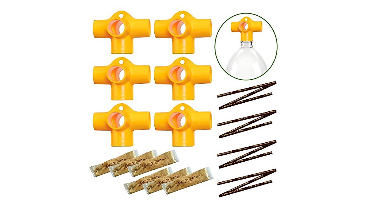 Flies Be Gone Soda Bottle Fly Trap - Non-Toxic Solution