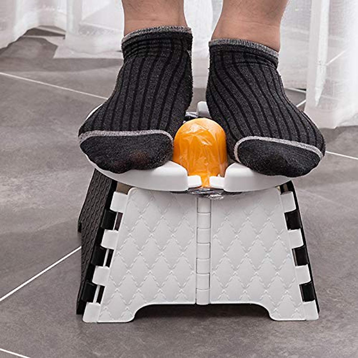 Yeking Toddler Potty seat, Portable Toddler Potty Training Seat, Travel Potty, Foldable Toilet Seat, Baby Potty Seat for Indoor and Outdoor (White)