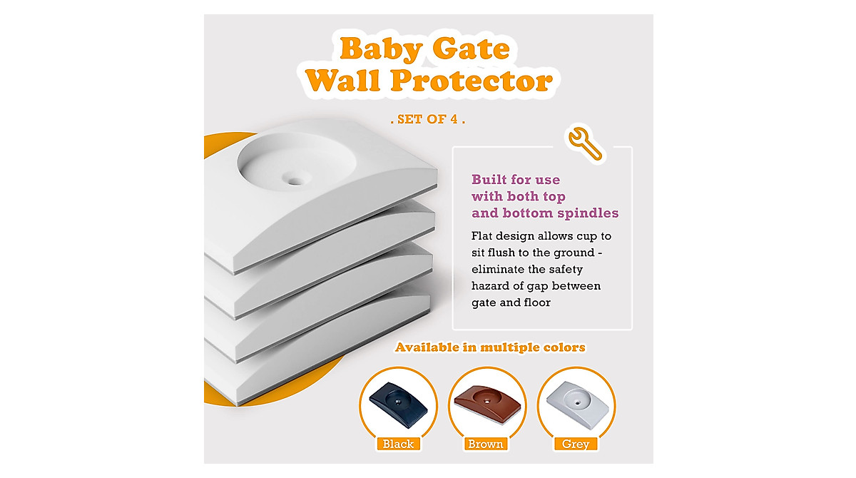 Wall Nanny Baby Gate Wall Protector | Protect Walls & Ensure Safety