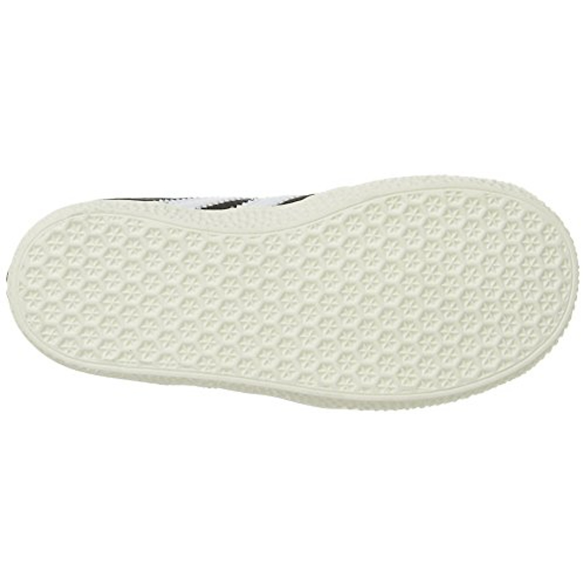 adidas Originals Unisex-Baby Gazelle Sneaker, Core Black/White/Gold Metallic, 6Toddler