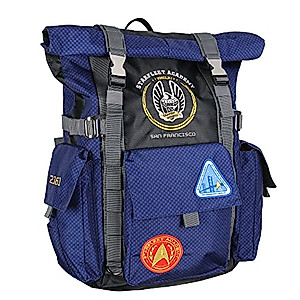 INTIMO Star Trek Starfleet Academy Roll Top Hiking Gym Laptop School Travel Backpack