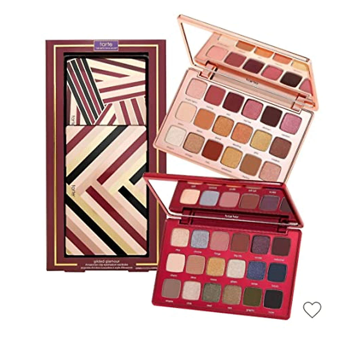 Tarte Gilded Glamour Amazonian Clay Eyeshadow Wardrobe - 2X (18 Eyeshadow Palettes)