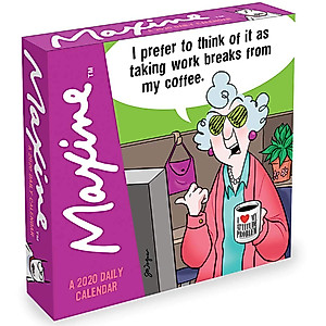 2020 Maxine Daily Desktop Calendar