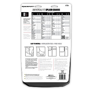 RoadSport 4754 'B' Series Premier Splashguards