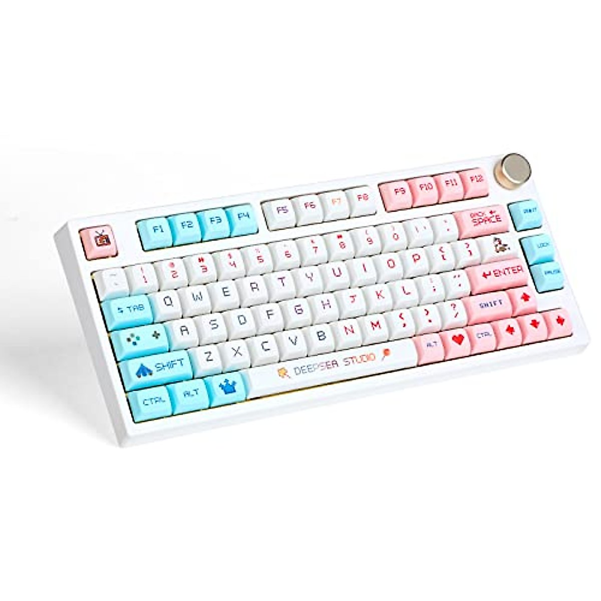 VKPROEY PBT Custom Keycaps Set 137 Keys XDA Profile Dye-Sublimation with Keycap Puller for 61/64/68/84/87/96/98/104/108 Major-Sizes Gateron MX Switches Mechanical Keyboard
