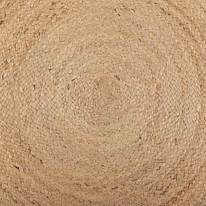 Hand Braided Round Jute Rug Area 4x4 Round Rug Custom Size Round Rug Indian Handmade Home Decor Round Rug 120x120 cm