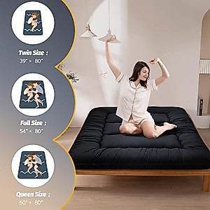 MAXYOYO 6" Extra Thick Japanese Floor Mattress Futon Mattress