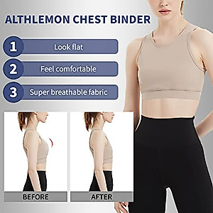 ALTHLEMON Chest Binder Binder Trans Transgender FTM Tomboy Breast Binder Bras Tank Top for Women