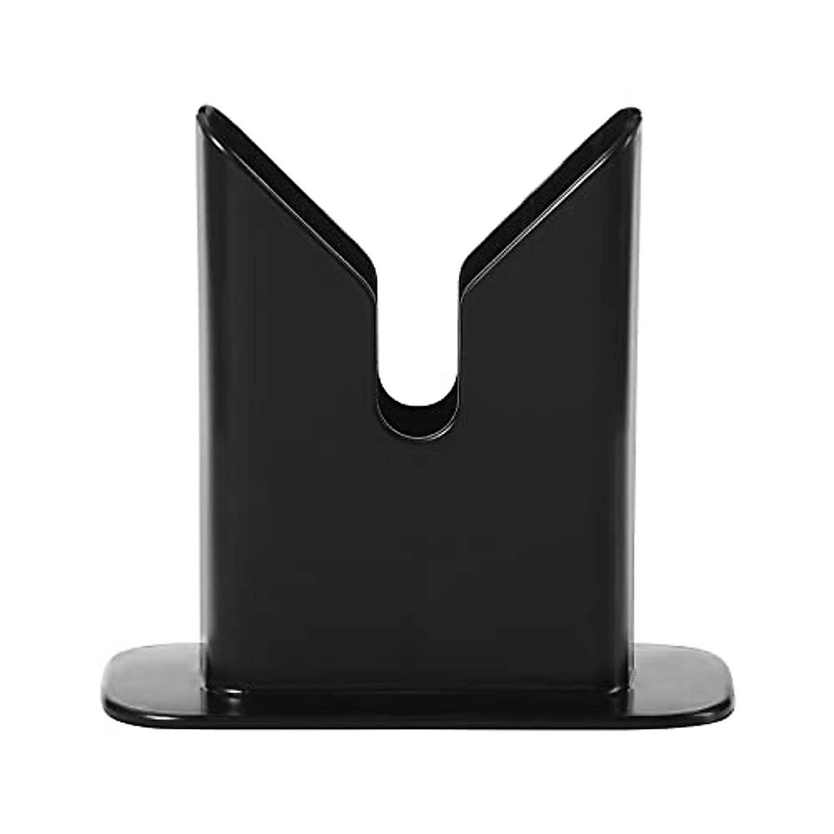 Bagel Slicer, Safety Handle，Bagel Cutter Stainless Steel (Black)