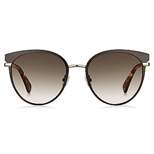 Kate Spade Women's Janalee Round Sunglasses, Havana, 53 mm