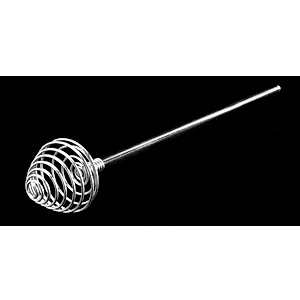 Honey Dipper Stick, Utoptech 304 Stainless Steel Durable Honey Spoon for Honey Pot Jar Containers 7.8 Inch