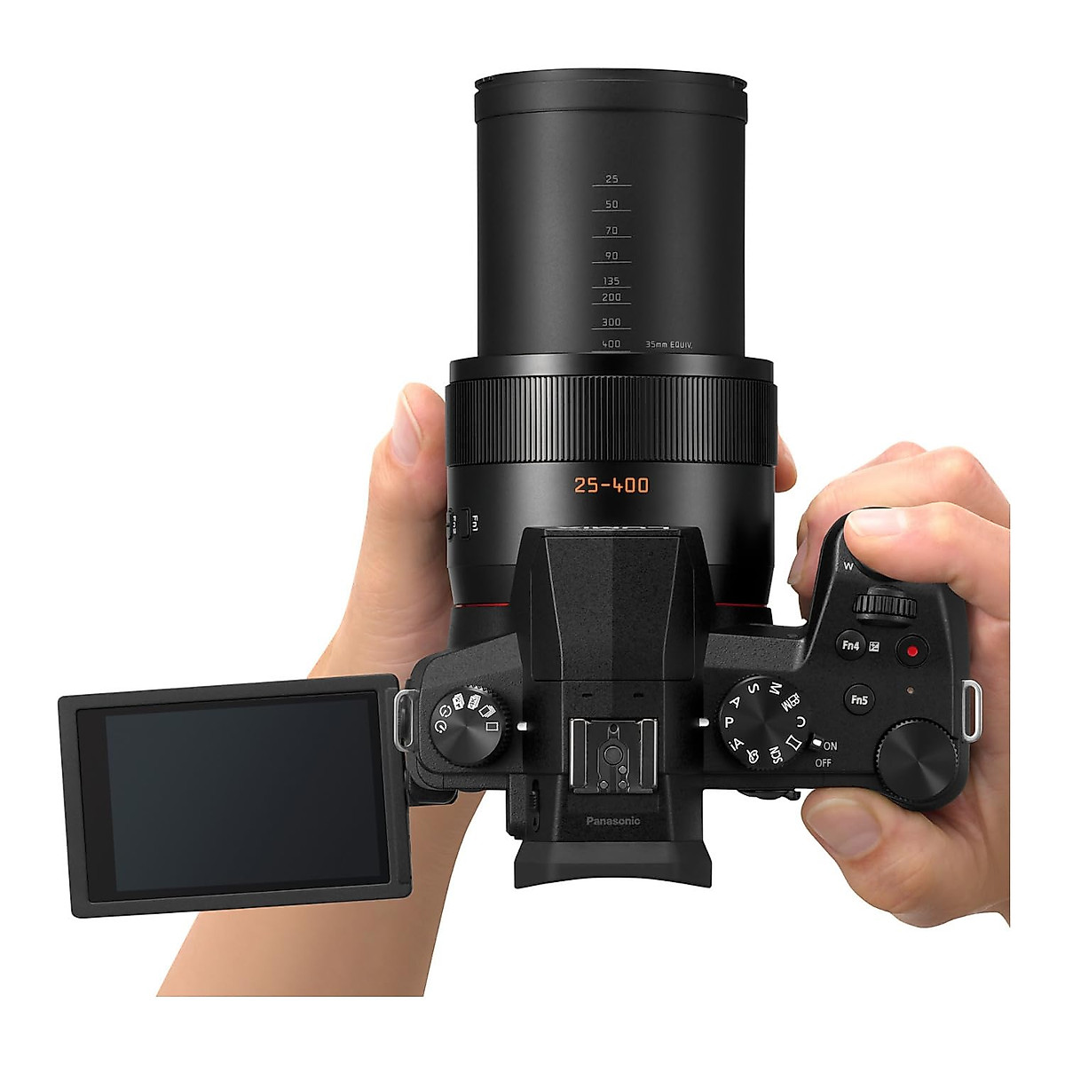 Panasonic DC-FZ1000M2 LUMIX FZ1000 II 20.1MP Digital Camera, 16x 25-400mm LEICA DC Lens, 4K Video, O.I.S. and 3.0-inch Display Point and Shoot Camera (Certified Refurbished) (Renewed)