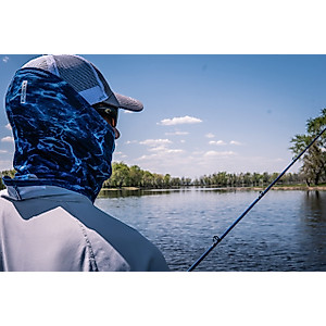 HOT SHOT Cooling Fishing Gaiter - UPF 50 Sun Protection – Breathable Face Mask