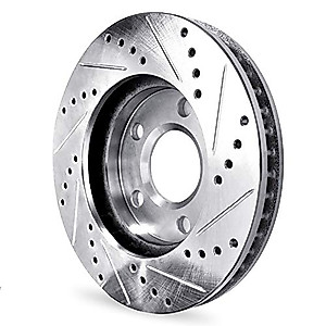 R1 Concepts Front Brakes and Rotors Kit |Front Brake Pads| Brake Rotors and Pads| Semi Metallic Brake Pads and Rotors |Hardware Kit |fits 2012-2021 Ford F-250 Super Duty, F-350 Super Duty