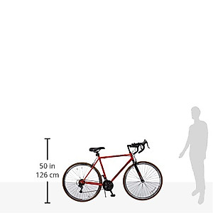 Kent GRZ700 Road Bike, 700c Men's, 21 Speed