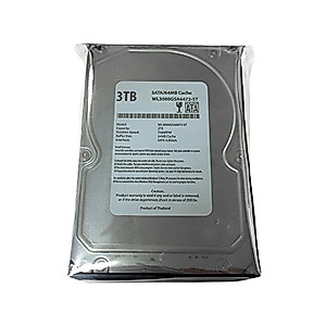 WL 3TB 7200RPM 64MB Cache SATA 6.0Gb/s 3.5" Desktop Hard Drive (For Server, RAID, NAS, DVR, Desktop PC) w/1 Year Warranty