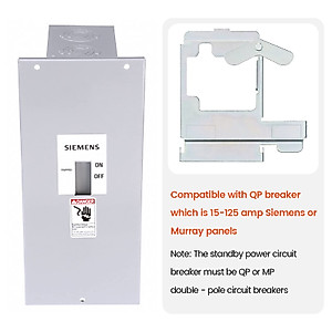 Haoguo Generator Standby Power Mechanical Interlock, Compatible with Siemens ECSBPK02 Generator, SPSS Corrosion-resistant Material