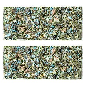 Colorful Celluloid Guitar Head Veneer Shell Sheet Luthier Supply Pack of 2