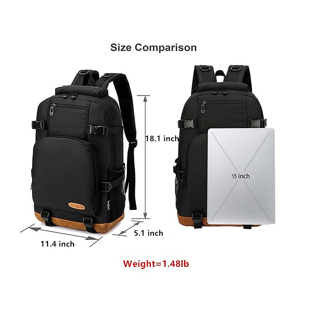 Gin-back Unisex Five Nights at Freddy's Printed Bagpack Casual Travel Knapsack-Durable Daily Bookbag for Youth,Teens