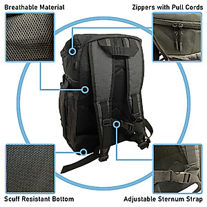 Pump Up Fitness Basketball Backpack With Ball Compartment - Large Basketball Bag For Adult Men And Women - Best For Soccer And Volleyball Athletes - Big Sports Bag For All Equipment and Accessories