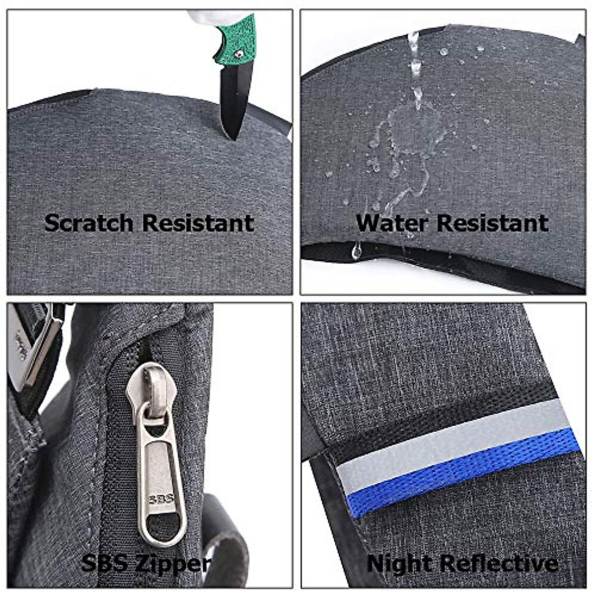 VanBasic Sling Bag Chest Backpack Casual Daypack Shoulder Crossbody Lightweight Anti Theft Outdoor Sport Travel Hiking for Men Women