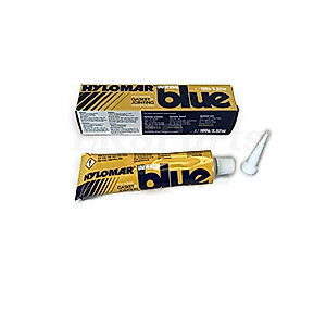 Valco Cincinnati 71283 Hylomar Blue Gasket Marker and Thread Sealant Tube with Nozzle - 100 Grams