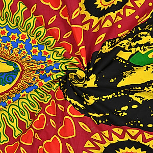 Flying Trade Wall Hanging Tapestry Trippy Smoke Poster Bedroom Décor Tapestries Room Décor Rasta Aesthetic Hippie Sublime Decoration Poster For Jamaican Party 30X45 Inch(One World)