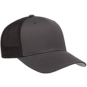 Flexfit Men's one_size Trucker Cap, Black, alpha