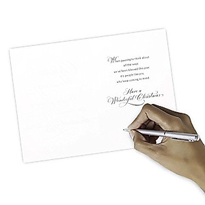 Hallmark Religious Christmas Boxed Cards, Christmas Blessings (12 Cards and 13 Envelopes)