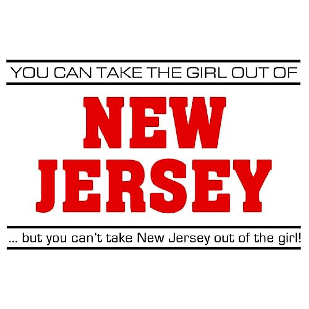 CafePress Girl From New Jersey' Stainless Steel Travel Mug 20 oz. Insulated Stainless Steel Coffee Tumbler