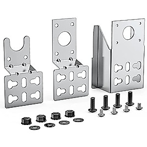 onlyfire 6902 Universal Barbecue Grill Stainless Steel Rotisserie Motor Bracket Set