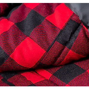 PALLYGO 0 Degree Sleeping Bag Cotton Flannel Sleeping Bags for Adults Cold Weather Camping Winter Zero Degree Warm Weather Big and Tall Right Zip