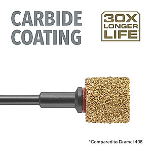 Dremel Max Life 60 Git Carbide Sanding Drum, Rotary Tool Accessory - 408HP