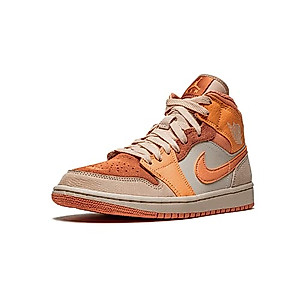 Jordan Womens WMNS Air 1 Mid DH4270 800 Apricot - Size 8.5W