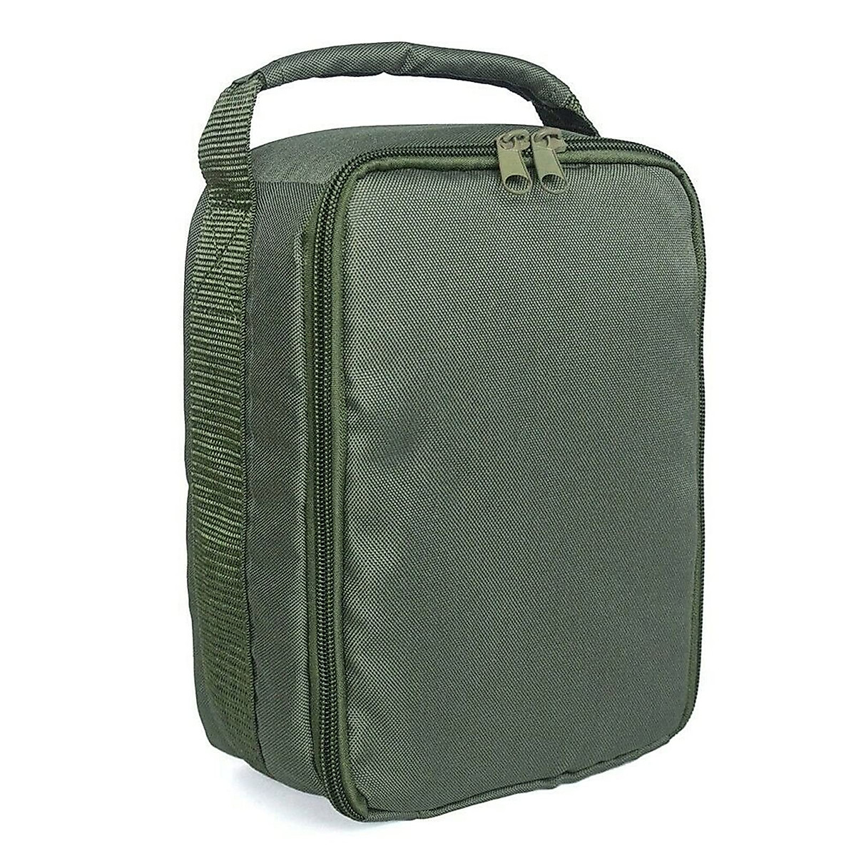 Portable Fishing Reel Storage Bag Fly Lure Line Tackle Gear Organizer Zipper