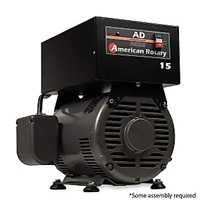 Rotary Phase Converter AD15F - Floor Unit 15HP Digital Controls Heavy Duty HD CNC|Can Start up to a 7.5Hp / 21 Amp 208-240v Load