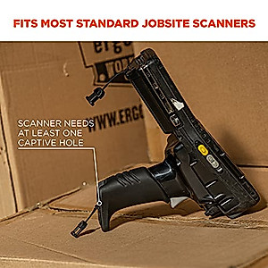 Ergodyne Squids 3132 Barcode Scanner Harness, Large , Black