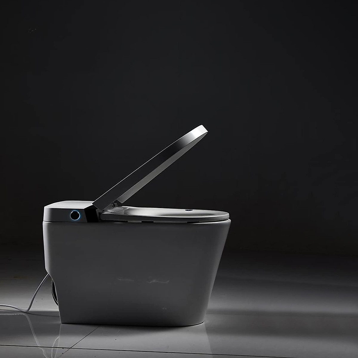 Strictly Sinks Smart Toilet with Bidet Built In–With Auto Open/Close Lid,Motion Sensor,Remote Control,Automatic Powerful Flush,Self-Cleaning & Drying Tankless Toilet