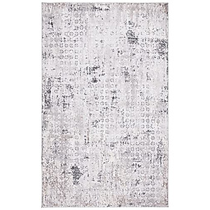 Safavieh Vogue Collection 9' x 12' Grey/Ivory VGE154F Modern Contemporary Abstract Area Rug