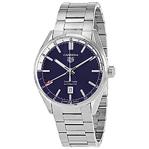 TAG Heuer Carrera Twin-Time Automatic Watch - Diameter 41 mm WBN201A.BA0640