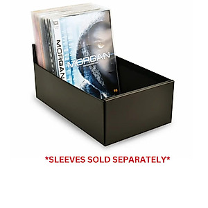 Tarifold Storage Box for DVD's, CD's, Blu-ray Disc's, and Xbox Video Games, Black (10290)