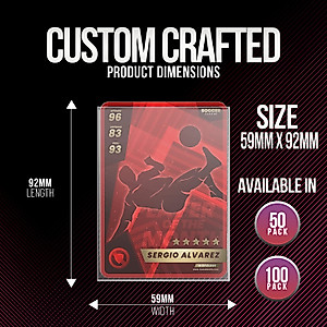 Sleeve Kings Euro Card Sleeves (59x92mm) - 110 Pack, 60 Microns