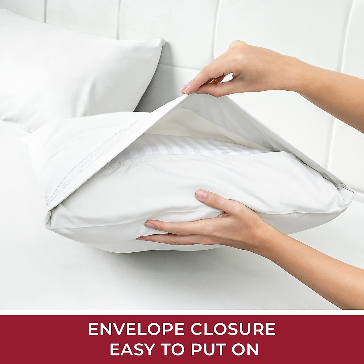 Mellanni Bed Sheet Set + Duvet Cover Set Bundle&Save - Hotel Luxury Bedding - Bundle Includes: 4pcs Bed Sheet Set and 5pcs Duvet Cover Set (King, White)