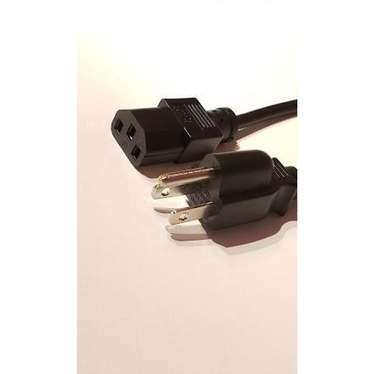 Pc Accessories - Connectors Pro 5-Pack 18" Universal Power Cord 1.5 ft, IEC320 C13 to NEMA 5-15P 18 Inches Cable, CSA UL RoHS