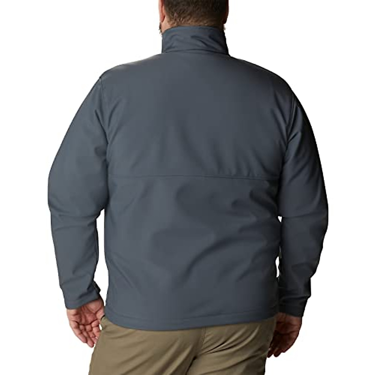 Columbia Men's Ascender Softshell Front-Zip Jacket, Graphite, Medium