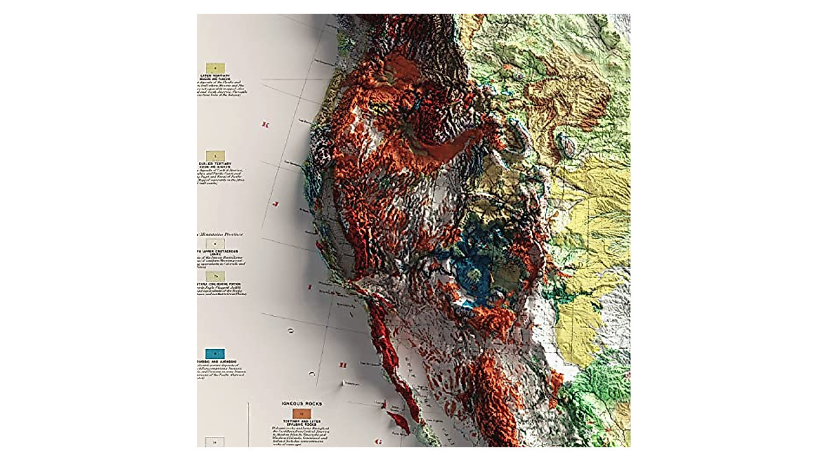 Vintage North America Map Poster 11x17, 16x24, 24x36 Wall Art