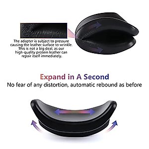 VR Head Rear Pad Replacement for HP Reverb G2 and Valve Index VR Headset Memory Foam Back Sponge Adjustable Portable Cradle Fit Small Head（Compatible with More Similar VR Headset）